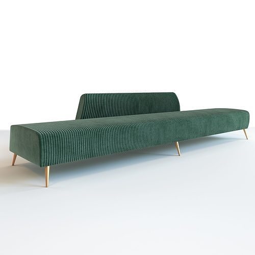 Green Sofa 3D model | CGTrader