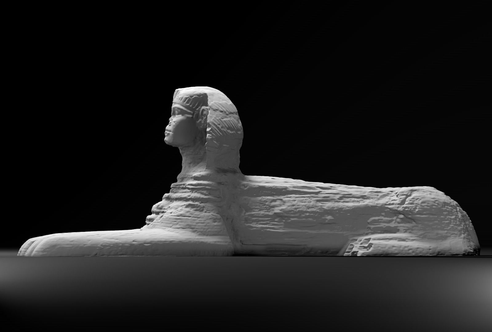 The Great Sphinx of Giza 3D model | CGTrader