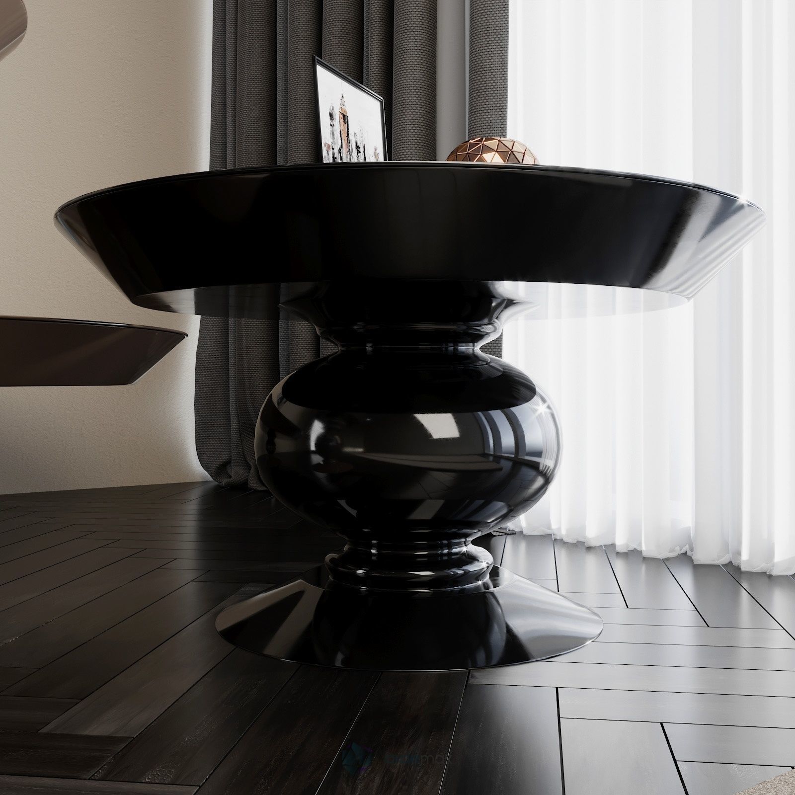 Modern tables 3D model | CGTrader