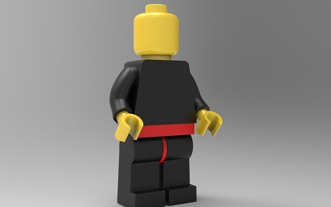 lego character 3D model | CGTrader