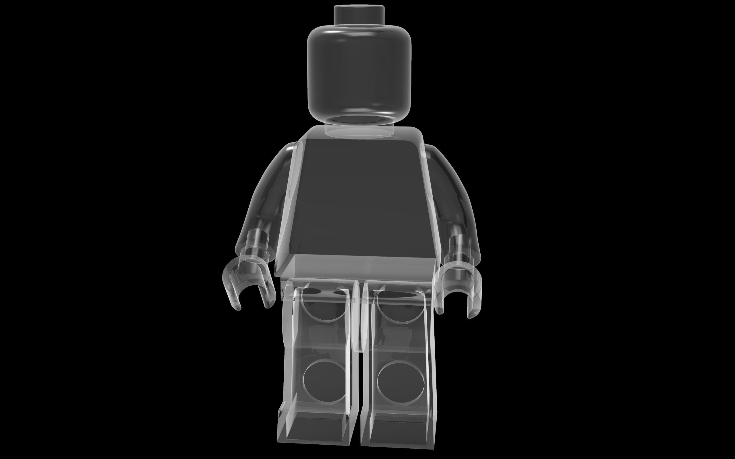lego character 3D model | CGTrader
