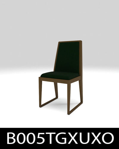 102 Simple Black Chair 3D model | CGTrader