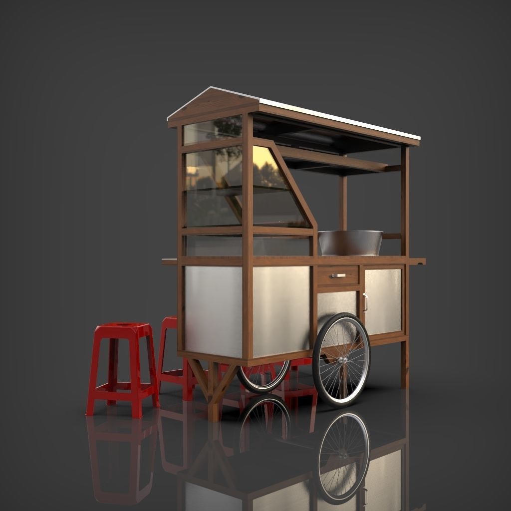 Asian Food Charts 3D model | CGTrader