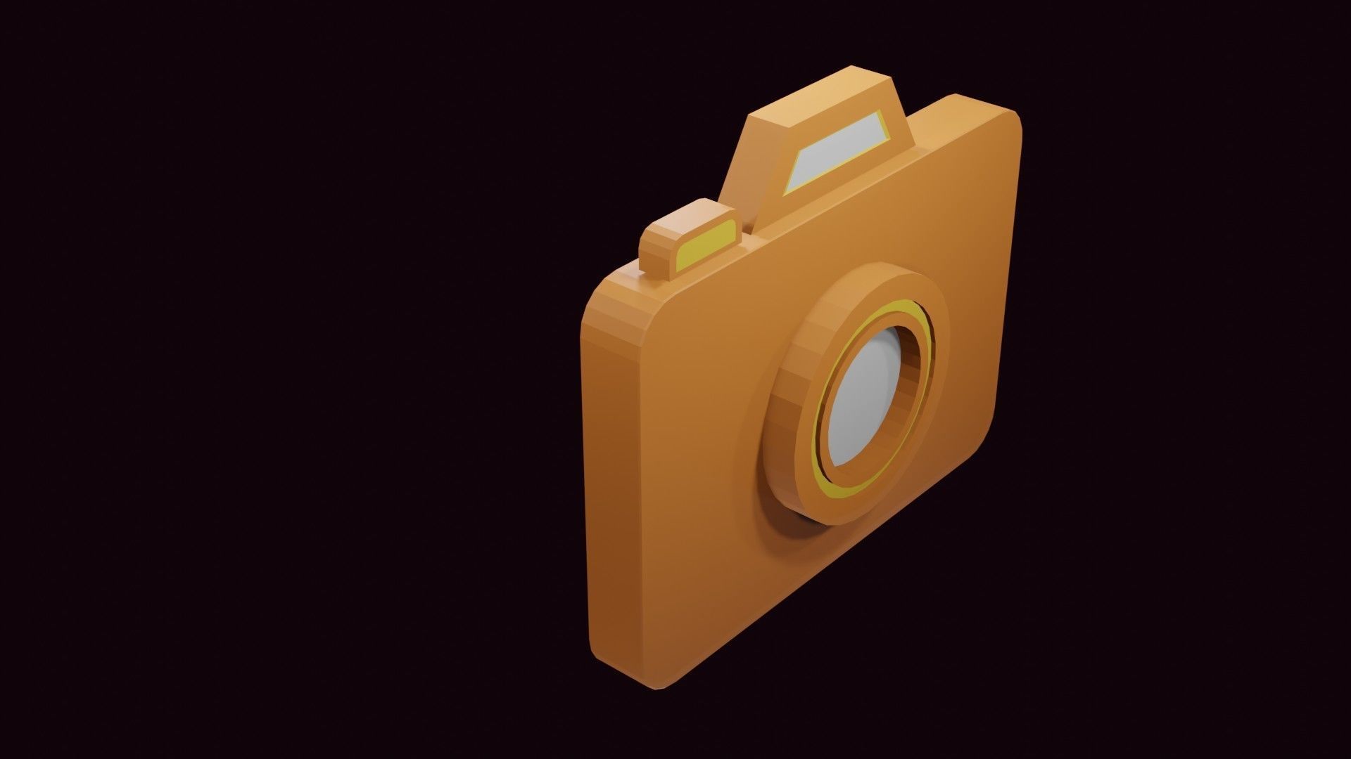 3D model Low poly camera symbol 2 VR / AR / low-poly | CGTrader