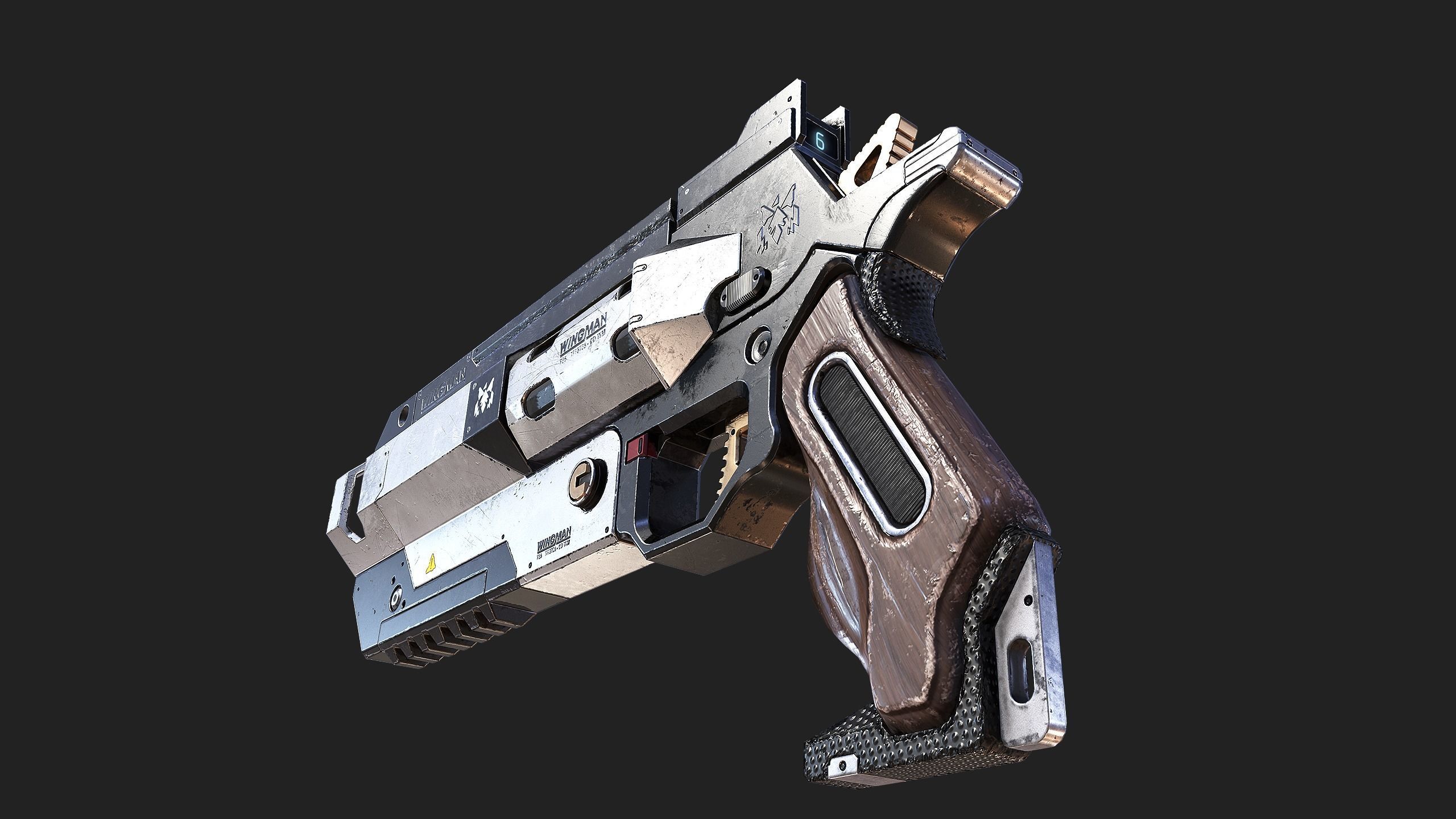 3D model APEX Legends Revolver Wingman VR / AR / low-poly | CGTrader