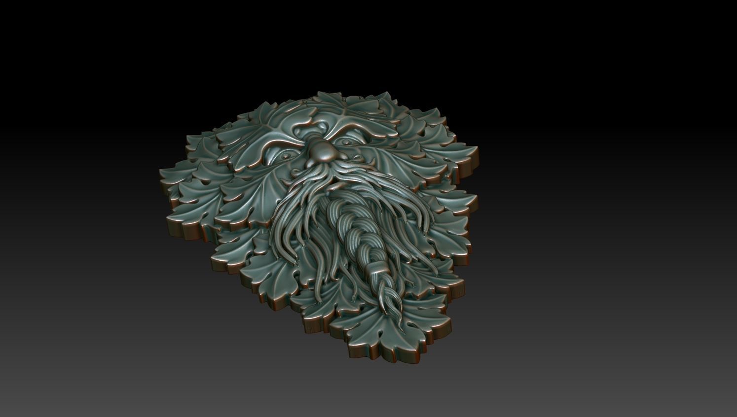 Greenman 3 3D model 3D printable | CGTrader