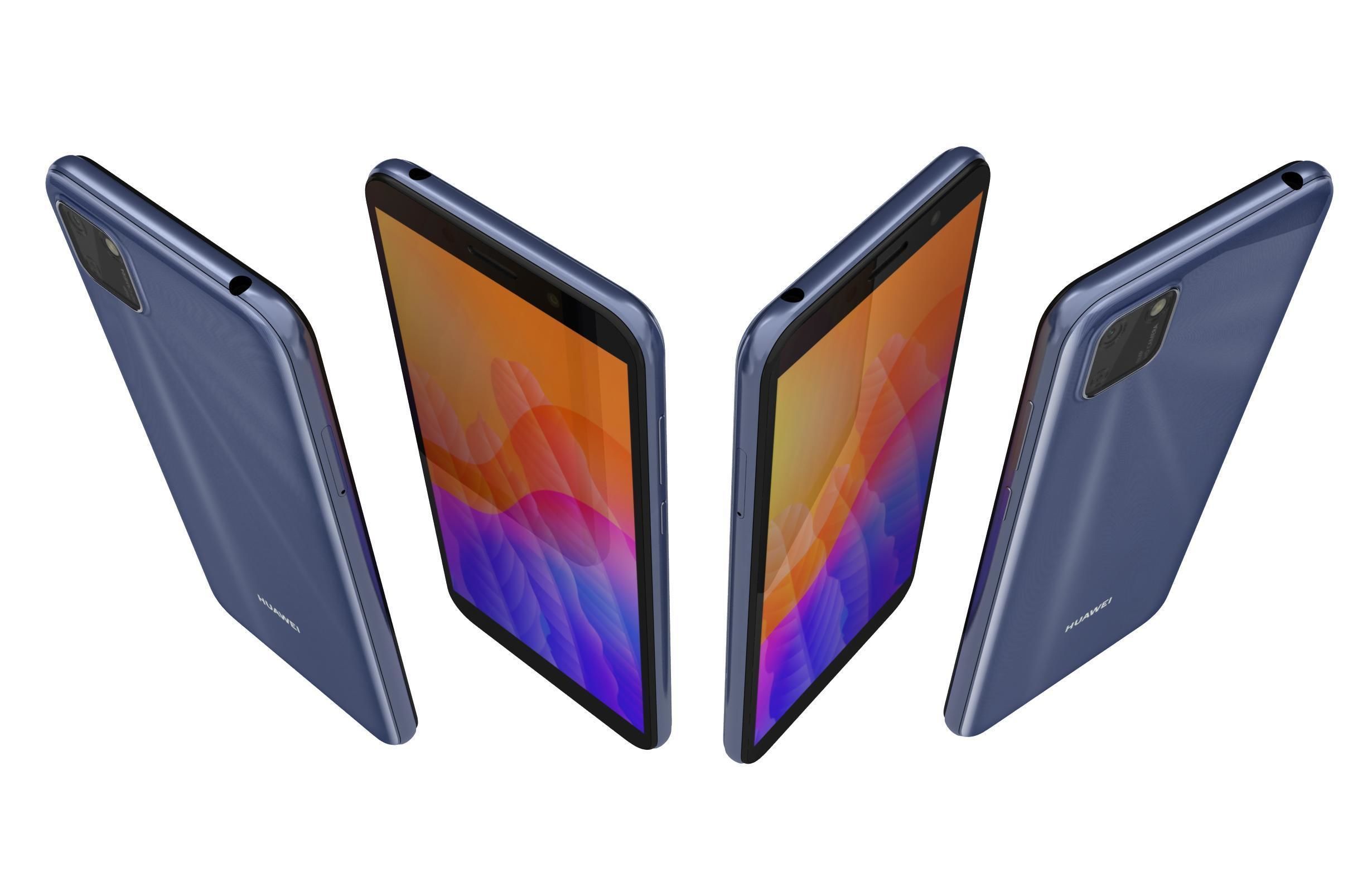 Huawei Y5p All Colors 3D model | CGTrader