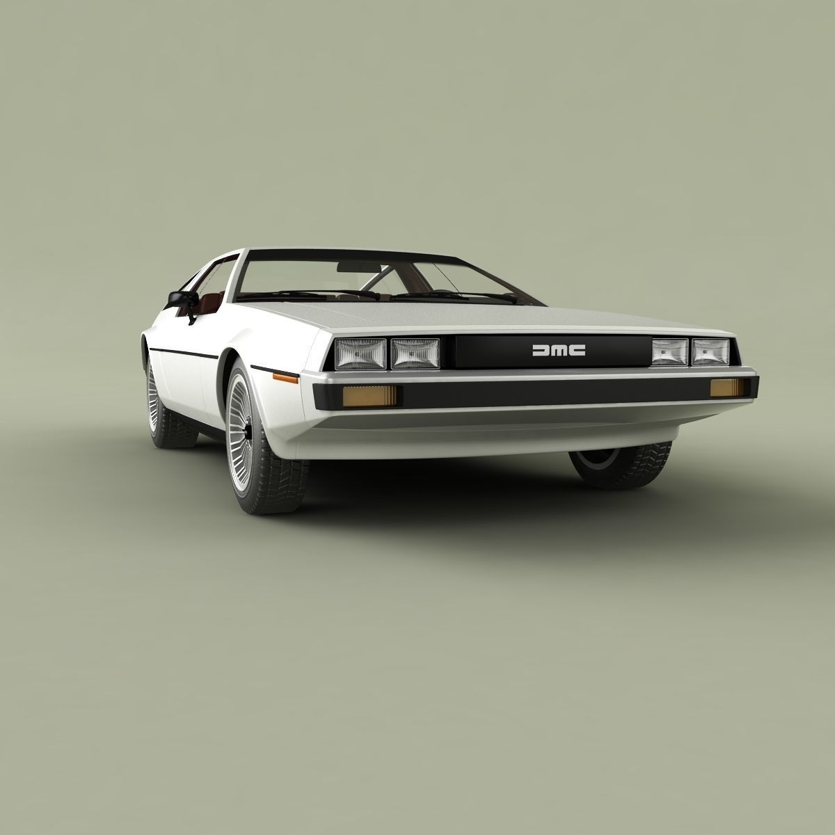 DeLorean DMC 12 Prototype 3D model | CGTrader