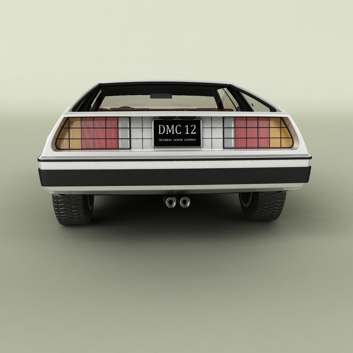 DeLorean DMC 12 Prototype 3D model | CGTrader