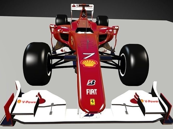 Ferrari F1 free 3D model | CGTrader