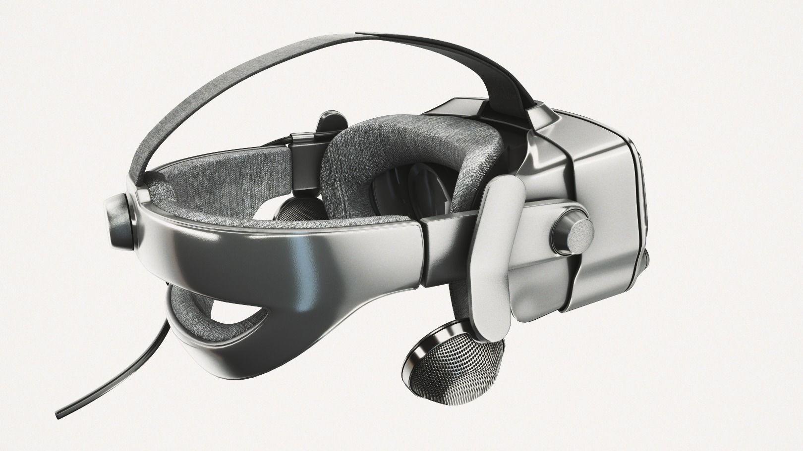 Valve Index VR headset with controllers and sensors - full kit 3D model ...