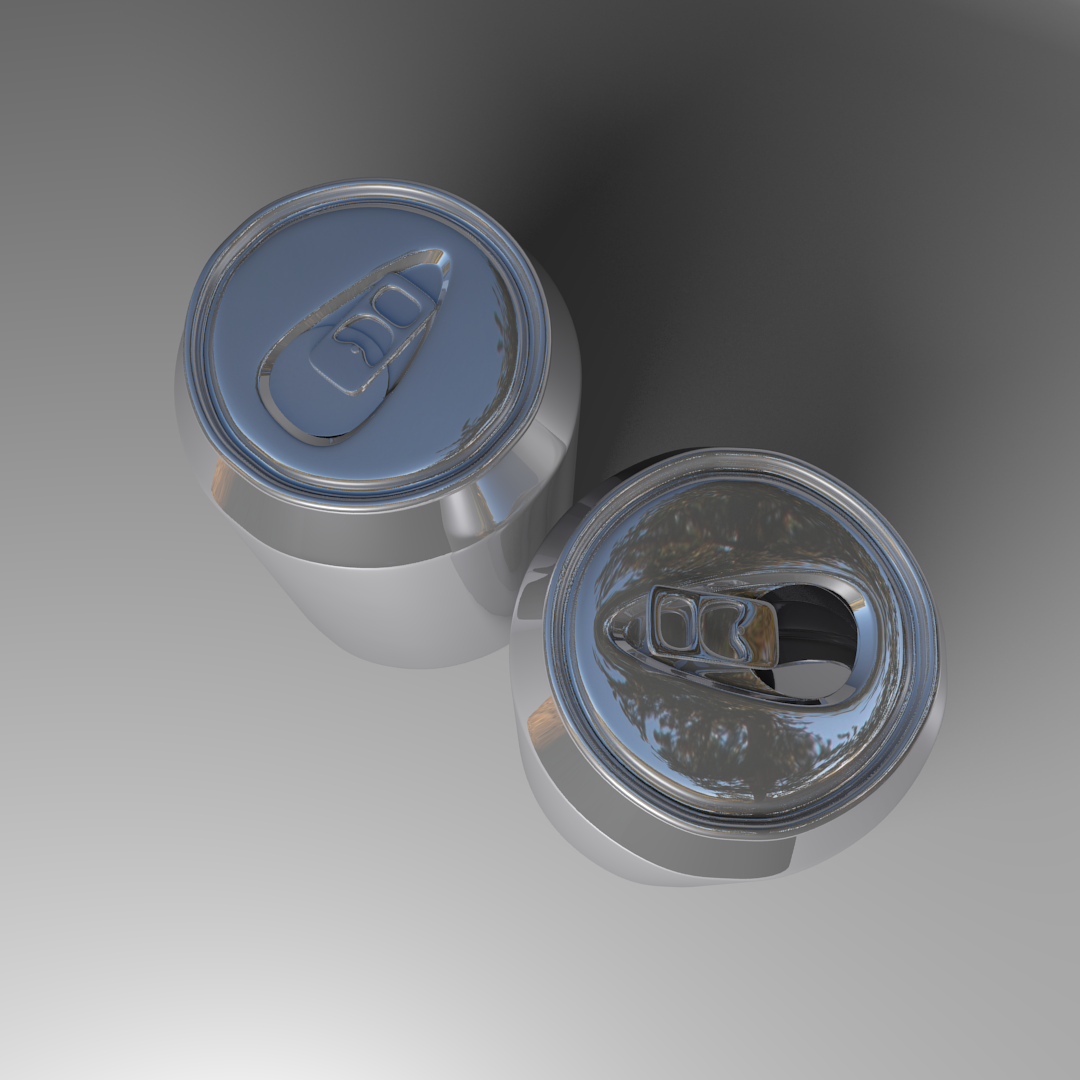 Generic Soda Can 3D Model FBX BLEND | CGTrader.com