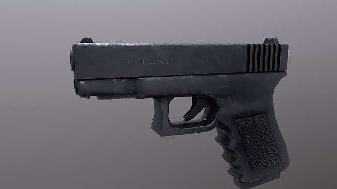 3D model Glock pistol VR / AR / low-poly | CGTrader