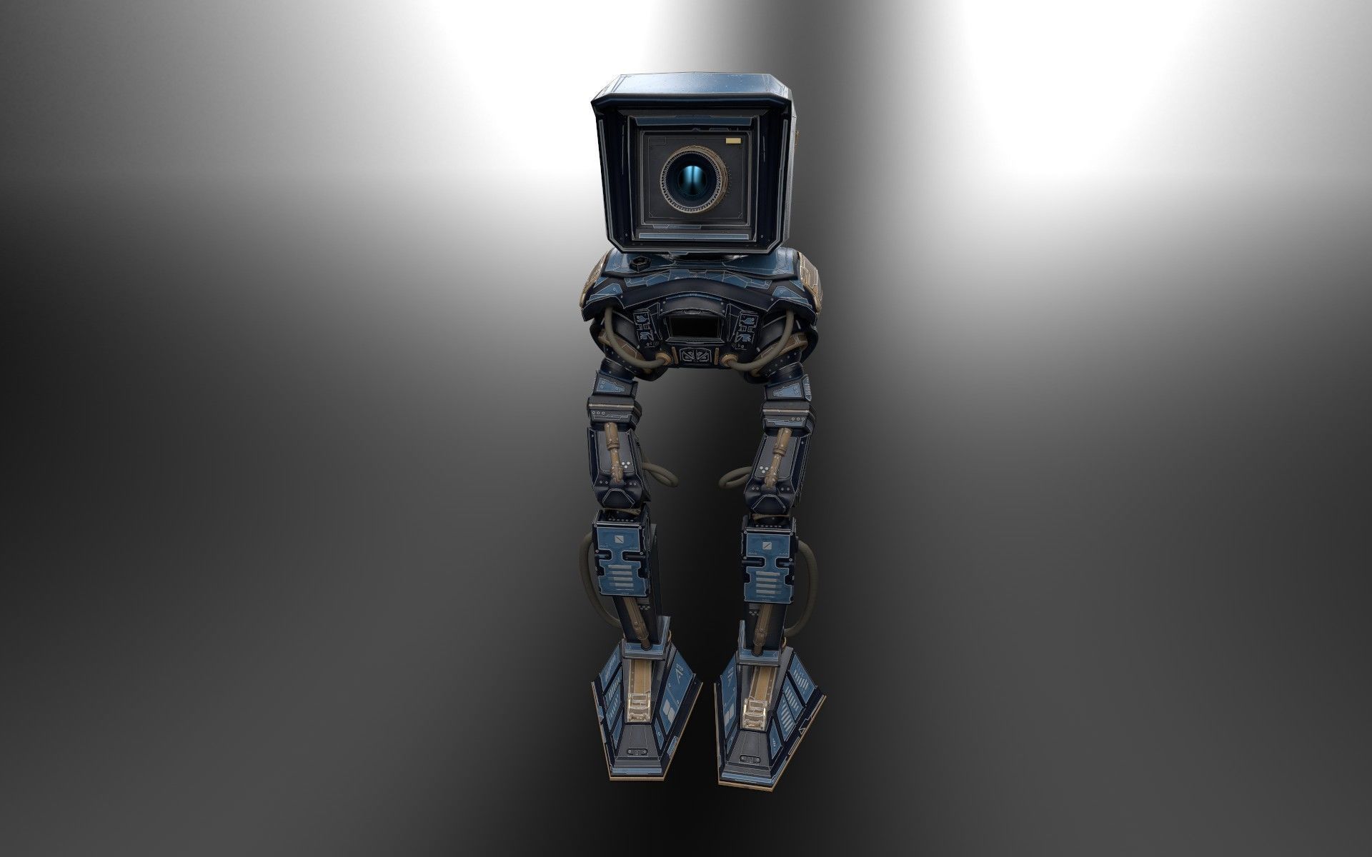 Mech Robot Kitbash - Tech kit - Robot camera - sci-fi 3D model | CGTrader