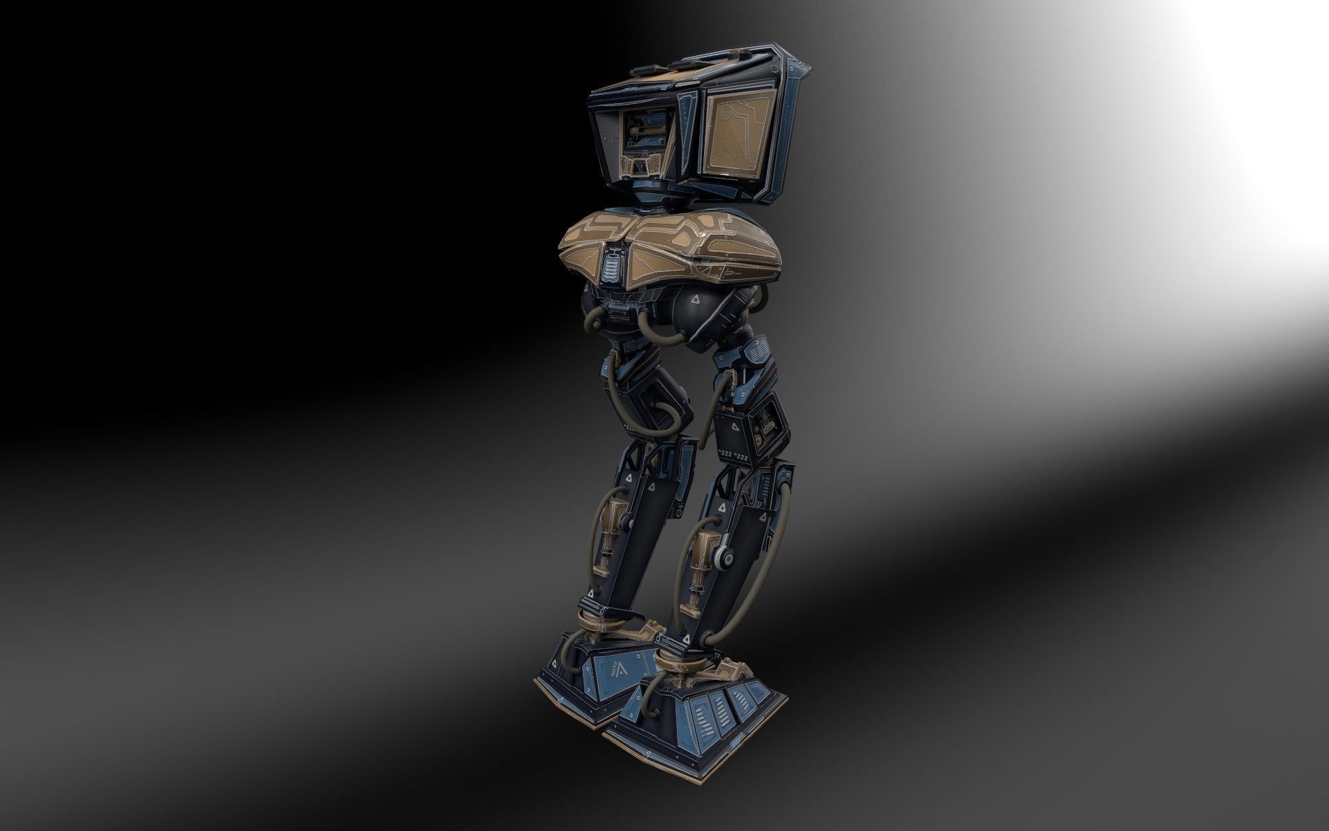 Mech Robot Kitbash - Tech kit - Robot camera - sci-fi 3D model | CGTrader