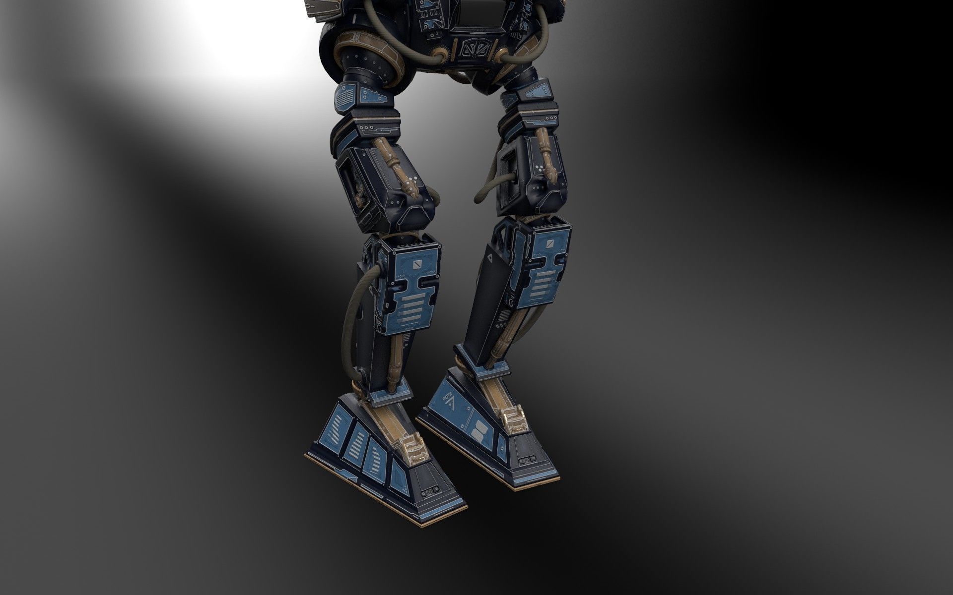 Mech Robot Kitbash - Tech kit - Robot camera - sci-fi 3D model | CGTrader