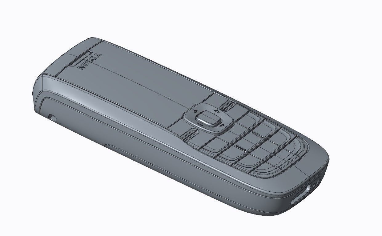 Nokia 2610 mobile 3D model | CGTrader