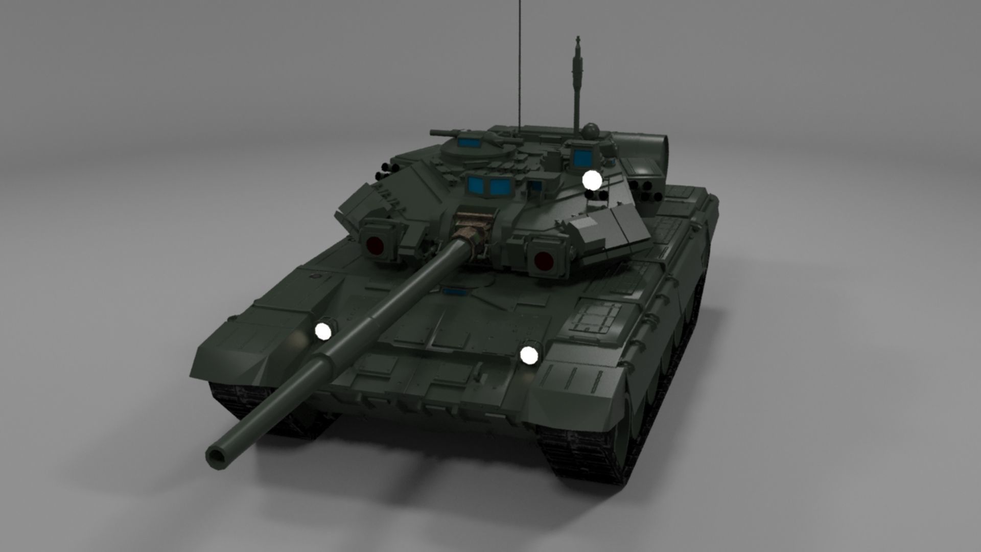 3D model High-Quality T90A Main Battle Tank 3D Model VR / AR / low-poly | CGTrader
