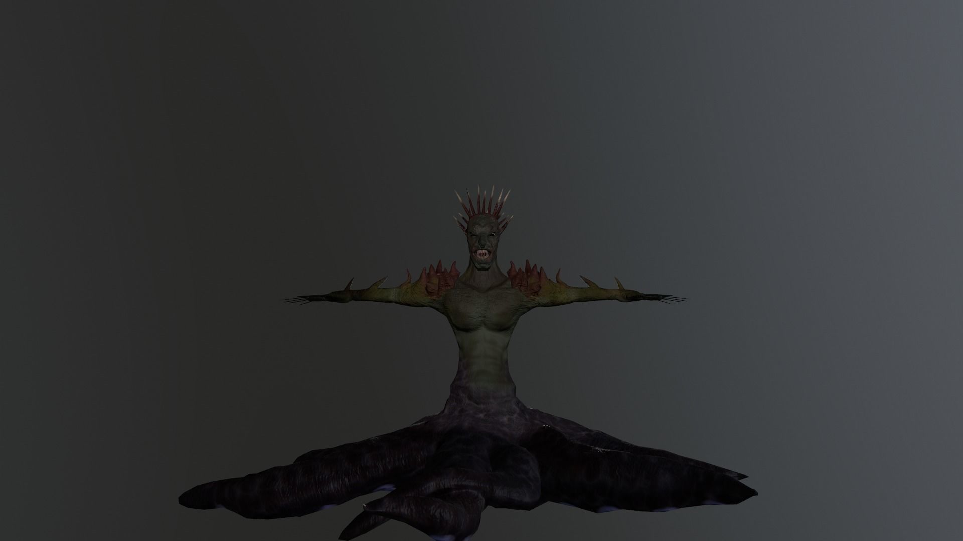 3D model Nexon Vindictus Ship Monster VR / AR / low-poly rigged ...