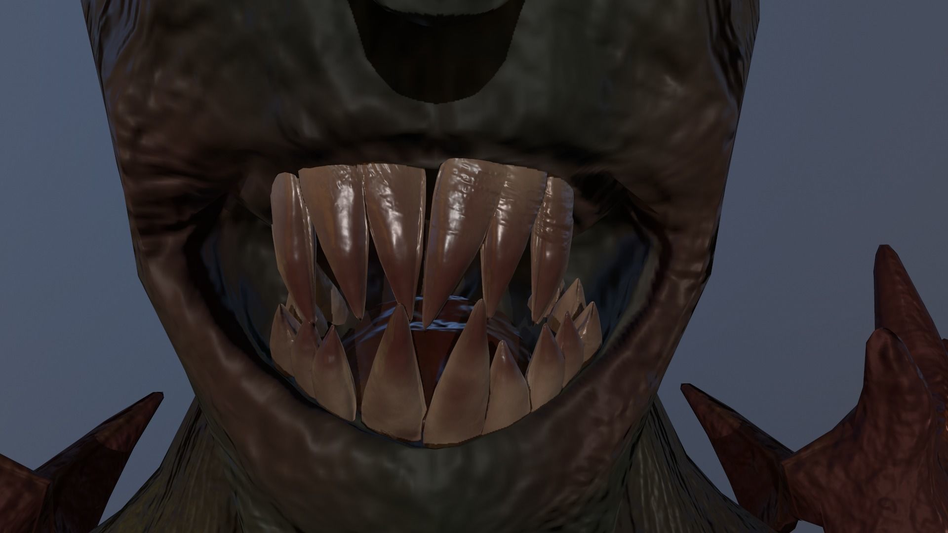 3D model Nexon Vindictus Ship Monster VR / AR / low-poly rigged ...