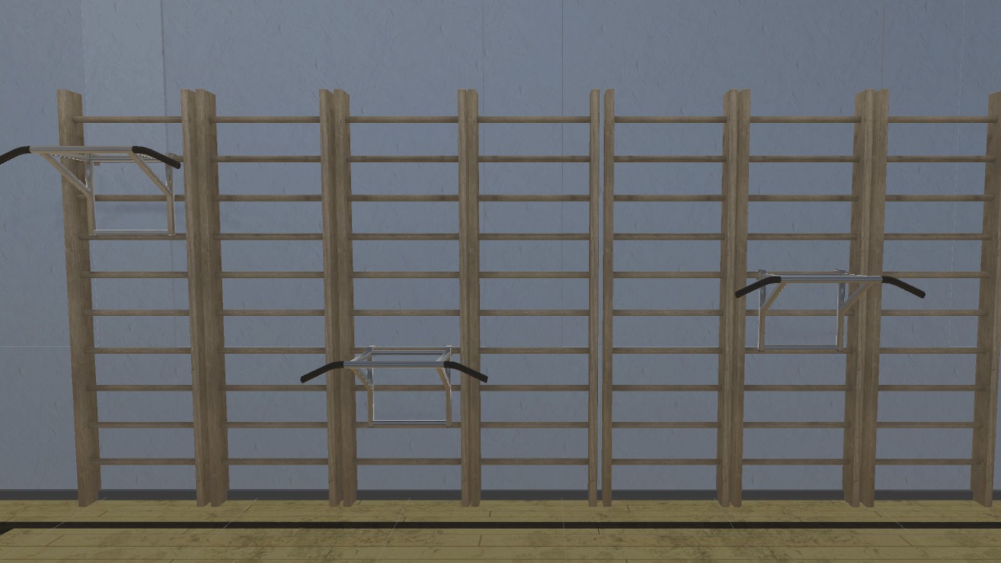 Swedish wall wood 3D | CGTrader