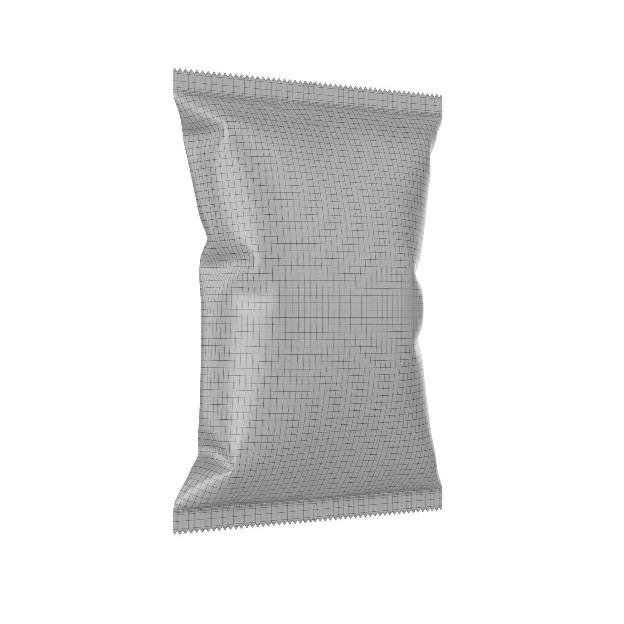 Chips Packet 3D model | CGTrader