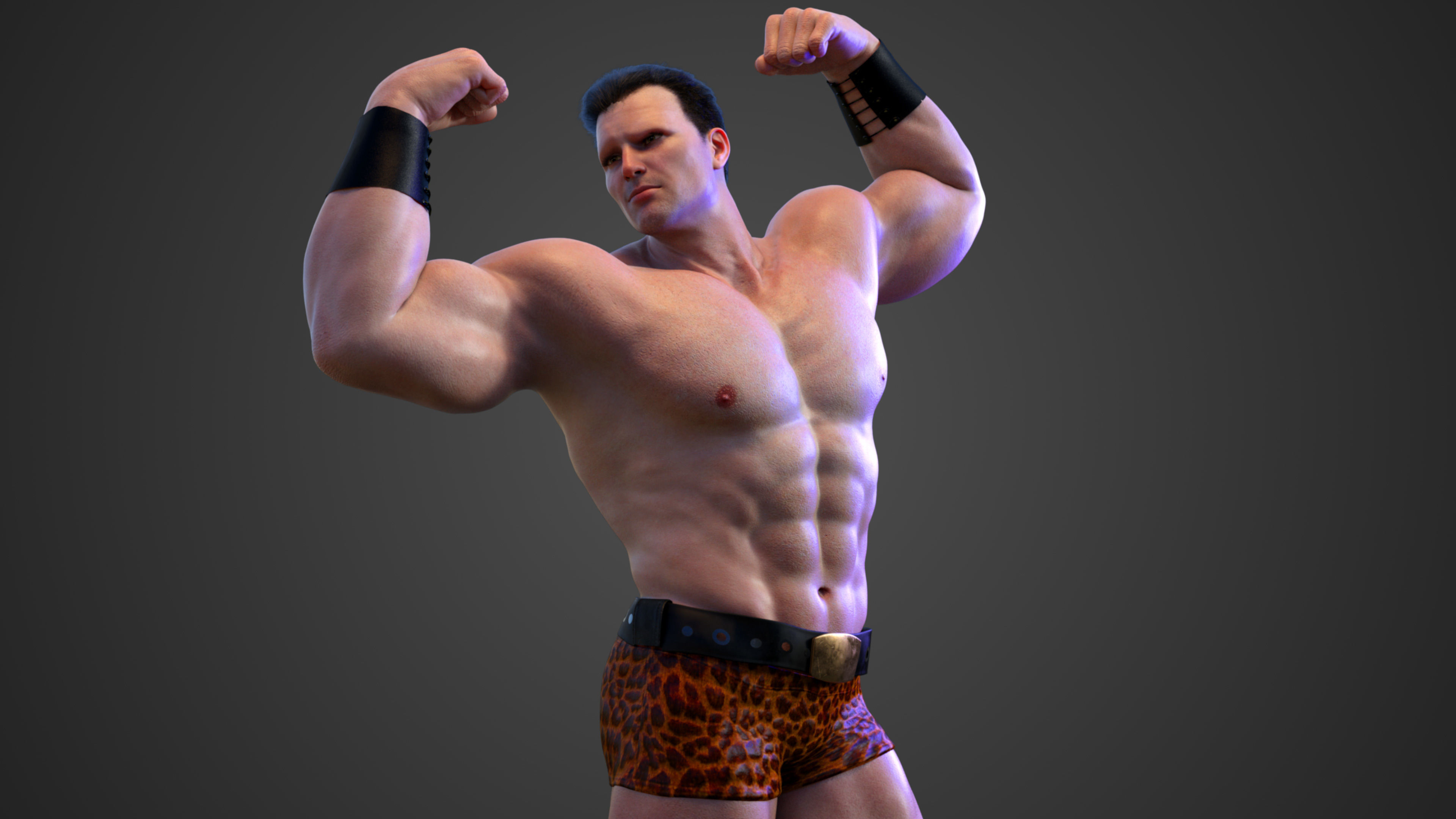 Flex Mentallo 3D model rigged | CGTrader