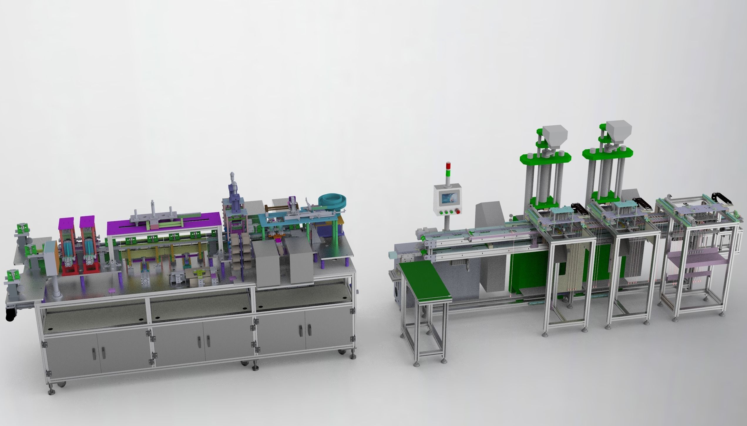 Usb cable production equipment 3D model | CGTrader