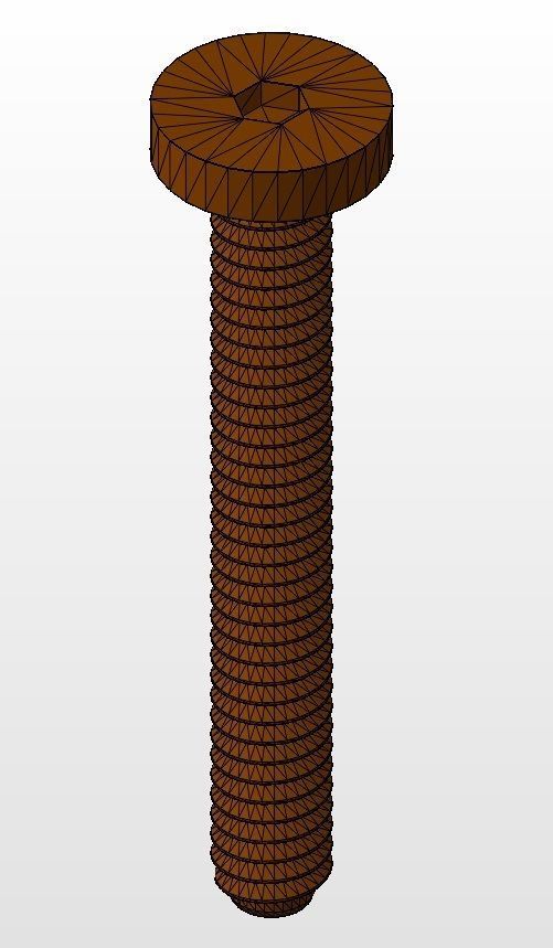 M2 screws and nut collection 3D model 3D printable | CGTrader