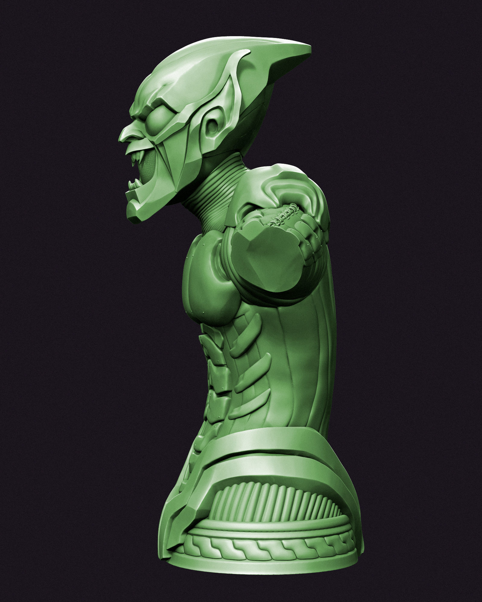 Green Goblin 3D model 3D printable | CGTrader