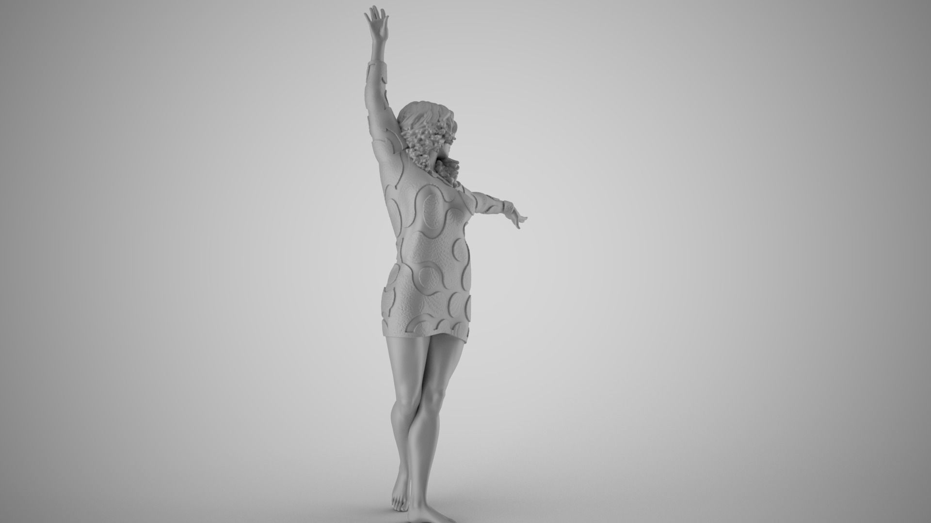 Reach out and Touch 3D model 3D printable | CGTrader