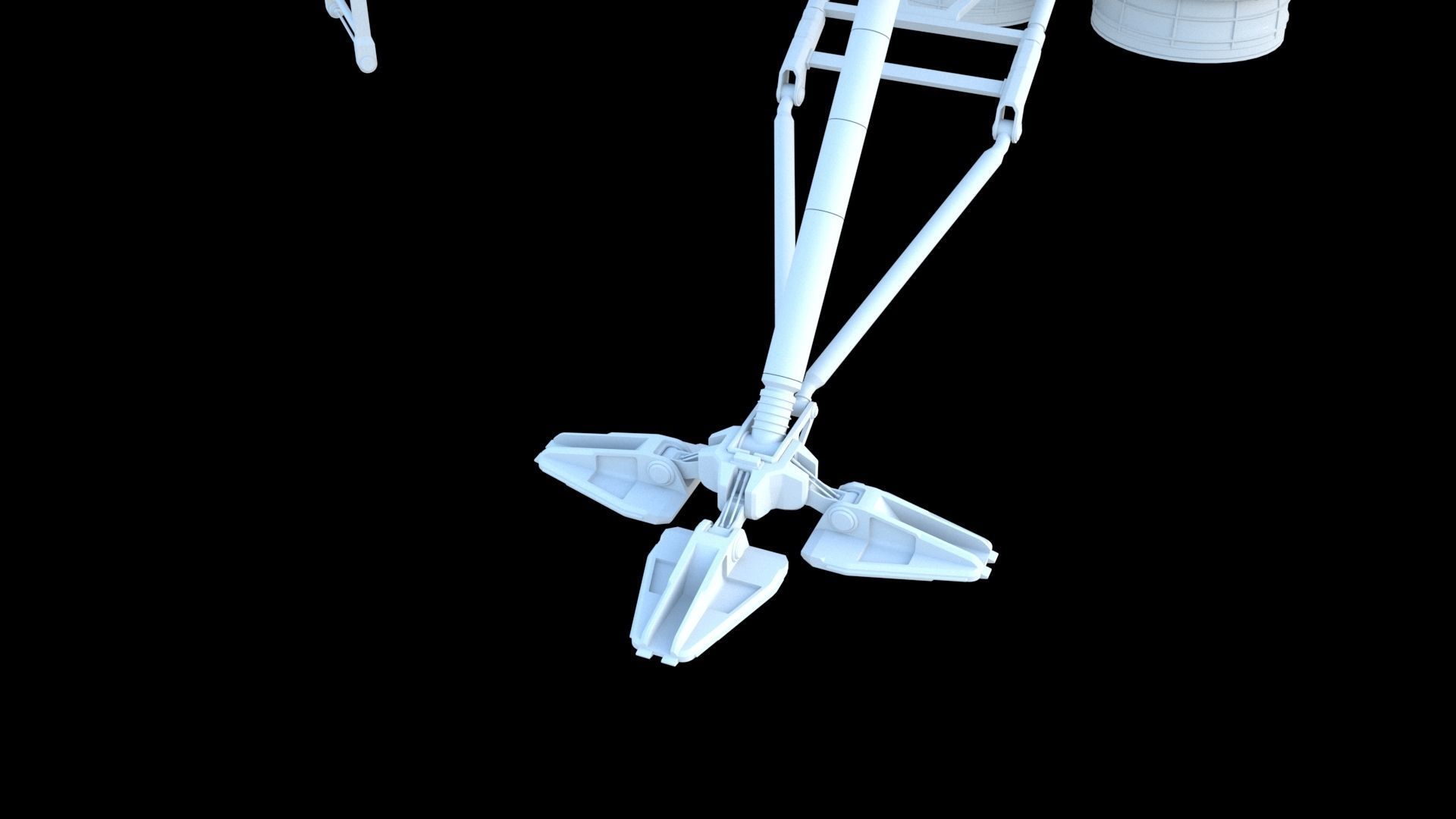 Landing module 3D model | CGTrader