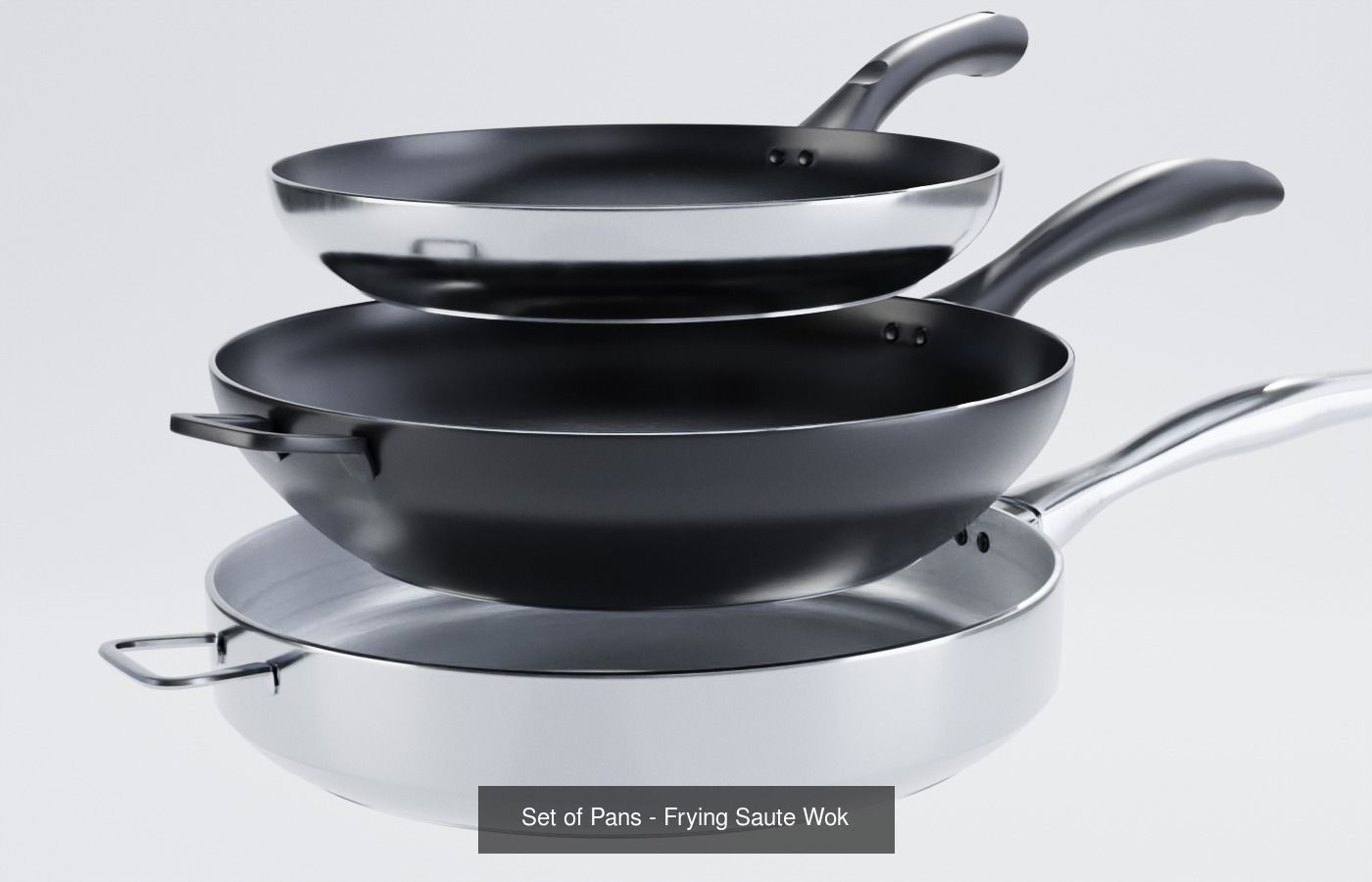 High Quality Collection of Kitchen Assets for Interior - 3D Pack VR ...