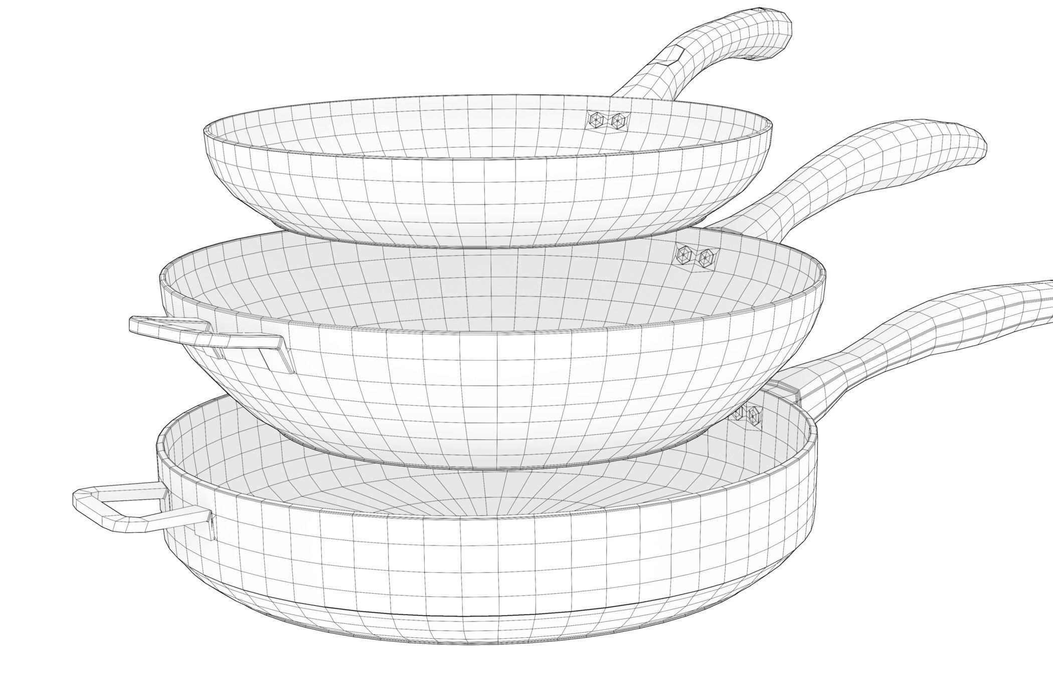 High Quality Collection of Kitchen Assets for Interior - 3D Pack | CGTrader