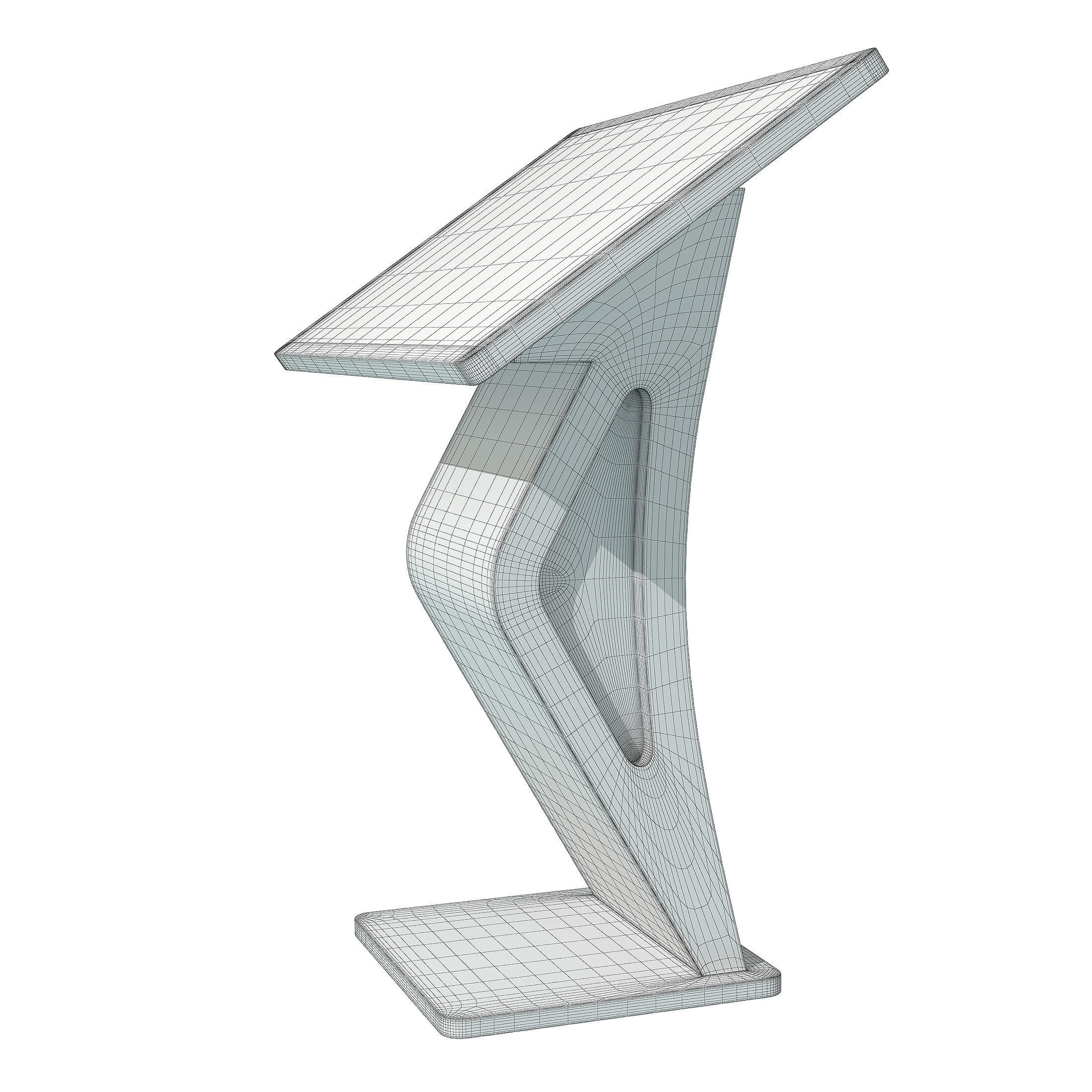 3D model Touch Screen LCD Stand Display Kiosk VR / AR / low-poly | CGTrader