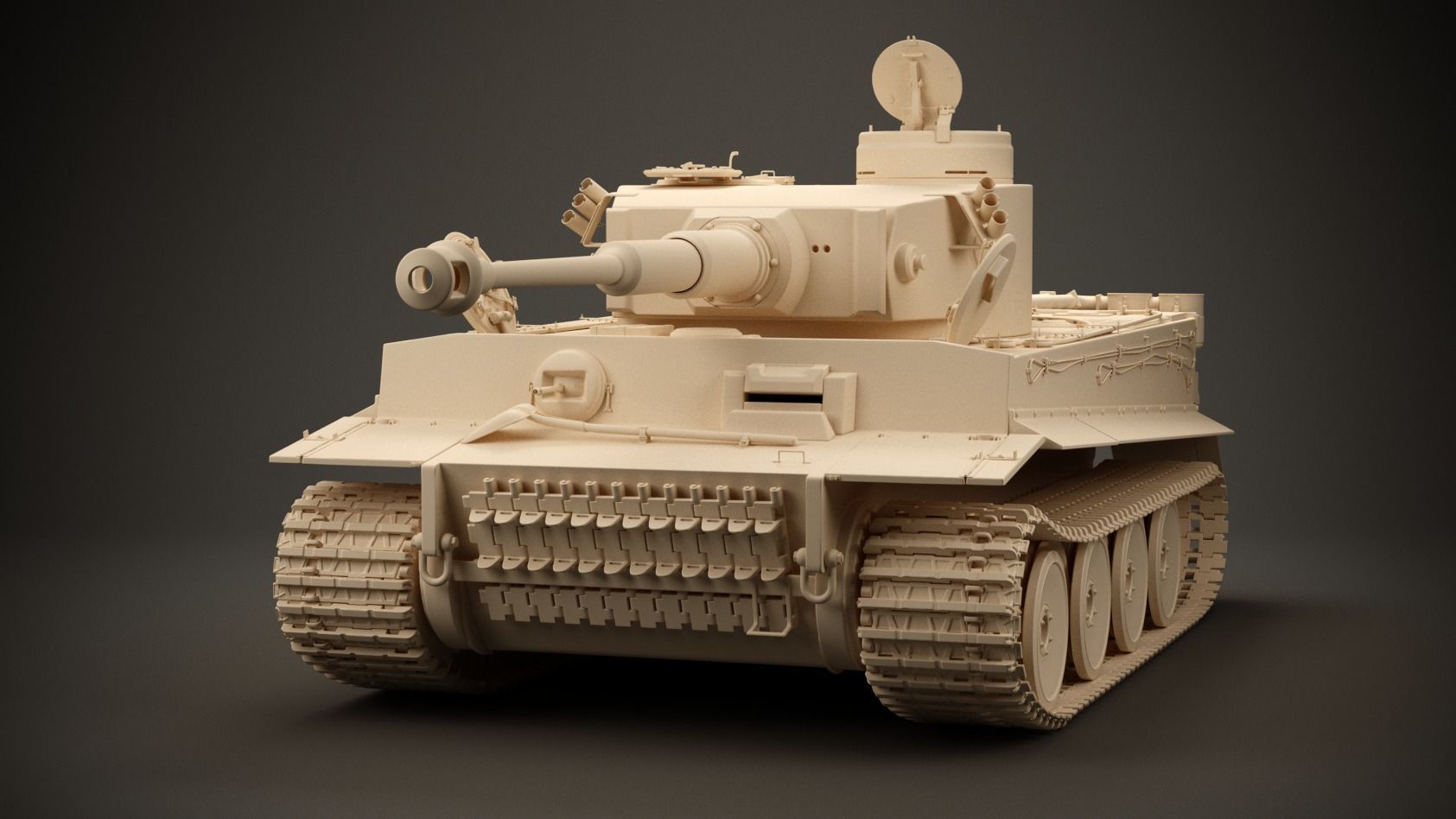 Tiger I 3D model | CGTrader