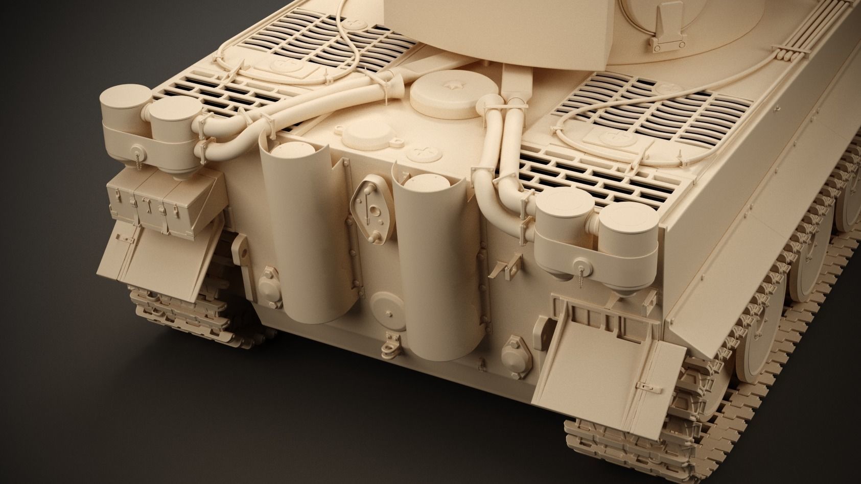 Tiger I 3D model | CGTrader