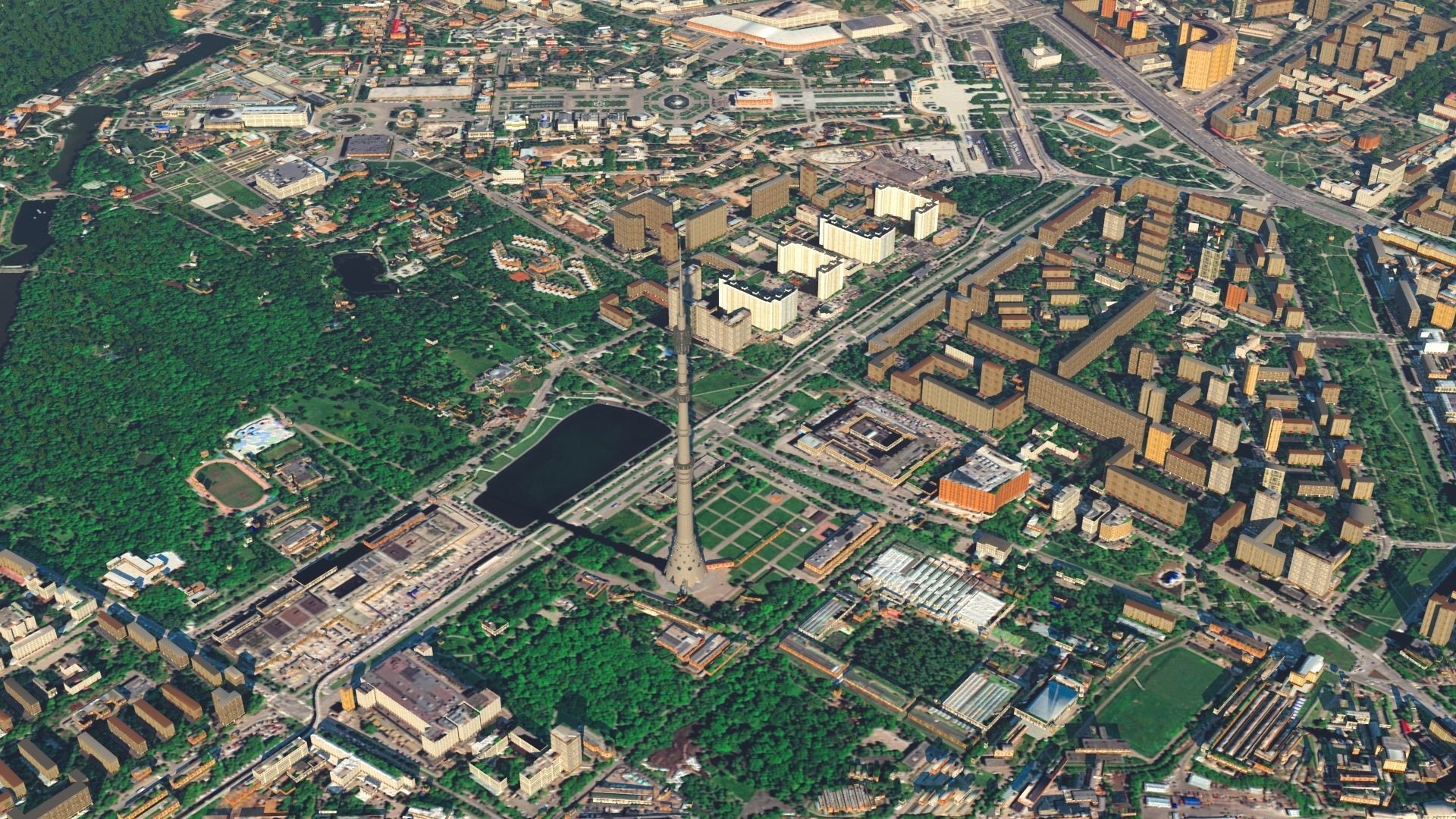 Moscow map 3D model | CGTrader