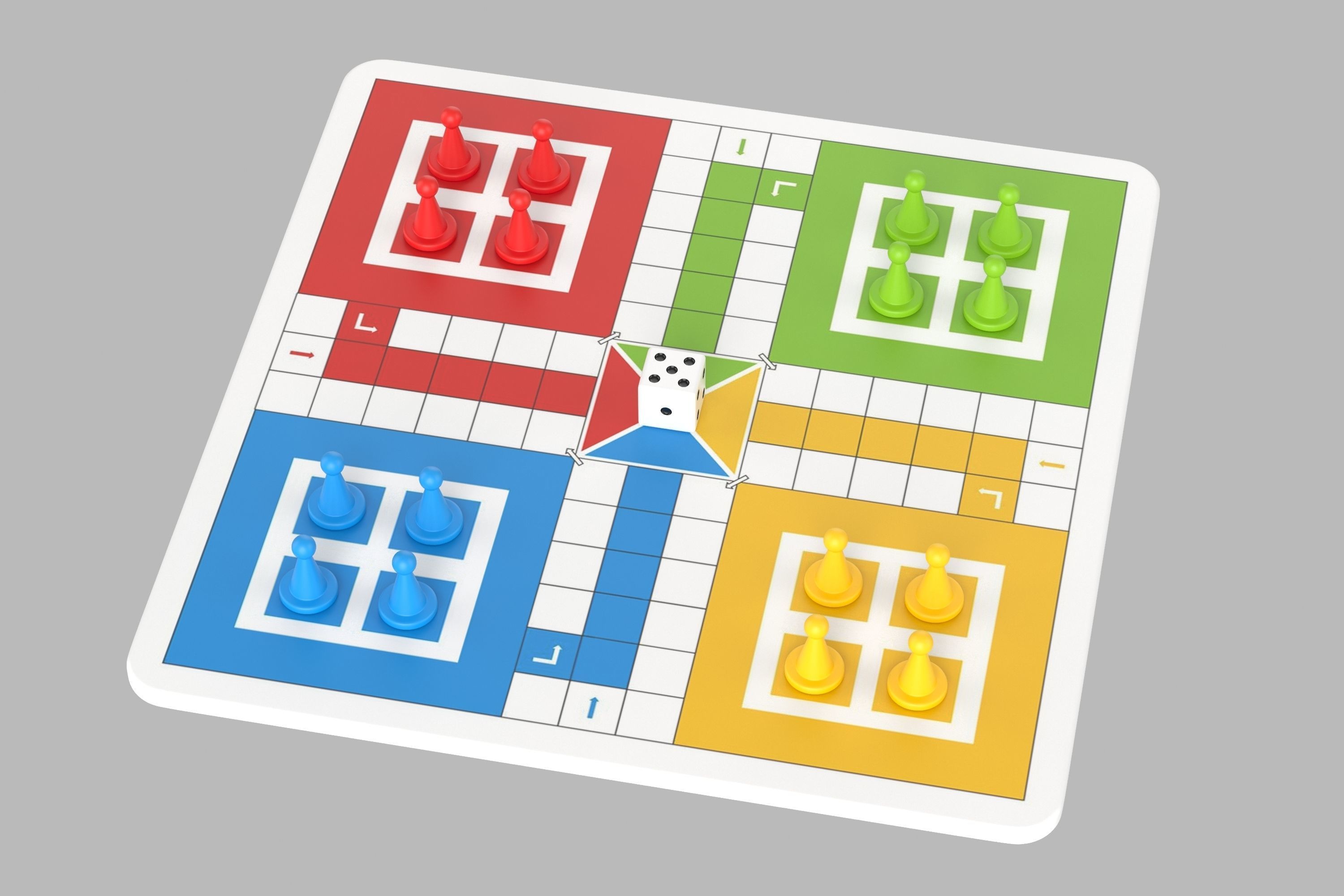 Ludo Game 3D model | CGTrader