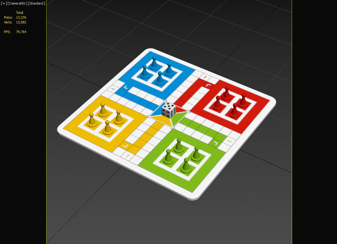 Ludo Game 3D model | CGTrader