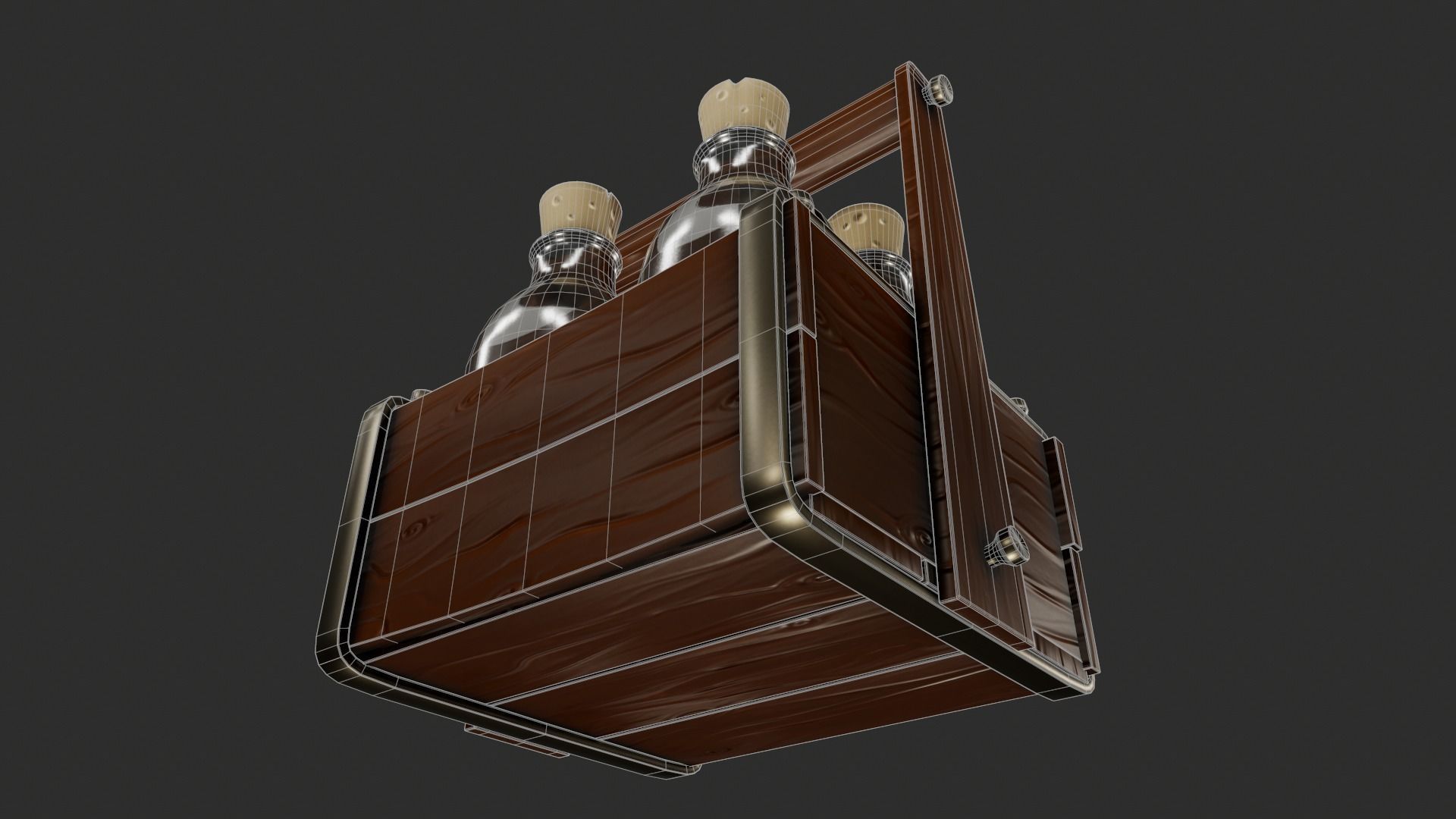 Stylized Milk Carrier - Tutorial Included 3D model | CGTrader