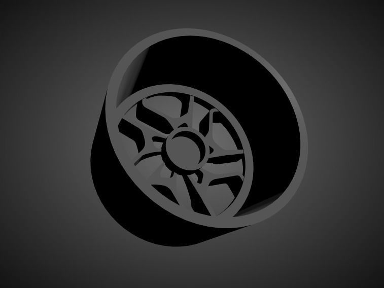 Rotiform HUR-T scalable and Printable rim 3D model 3D printable | CGTrader