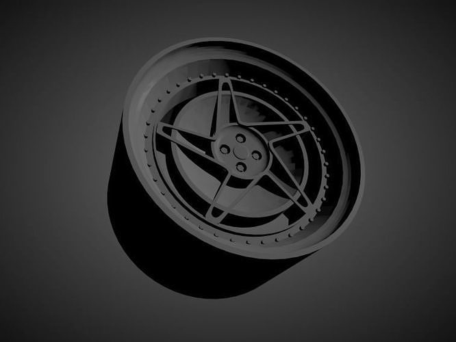 Rotiform CHD-T scalable and Printable rim 3D model 3D printable | CGTrader