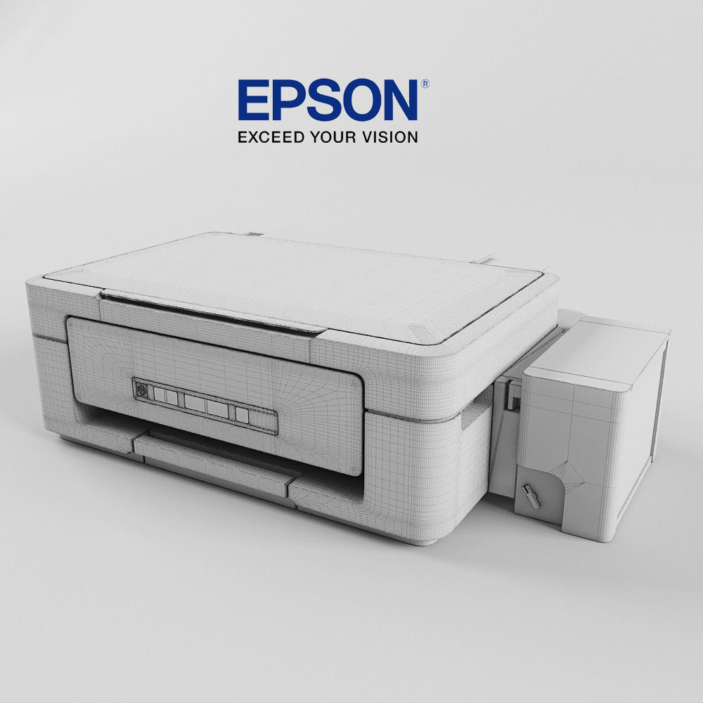 Printer EPSON L355 3D model | CGTrader