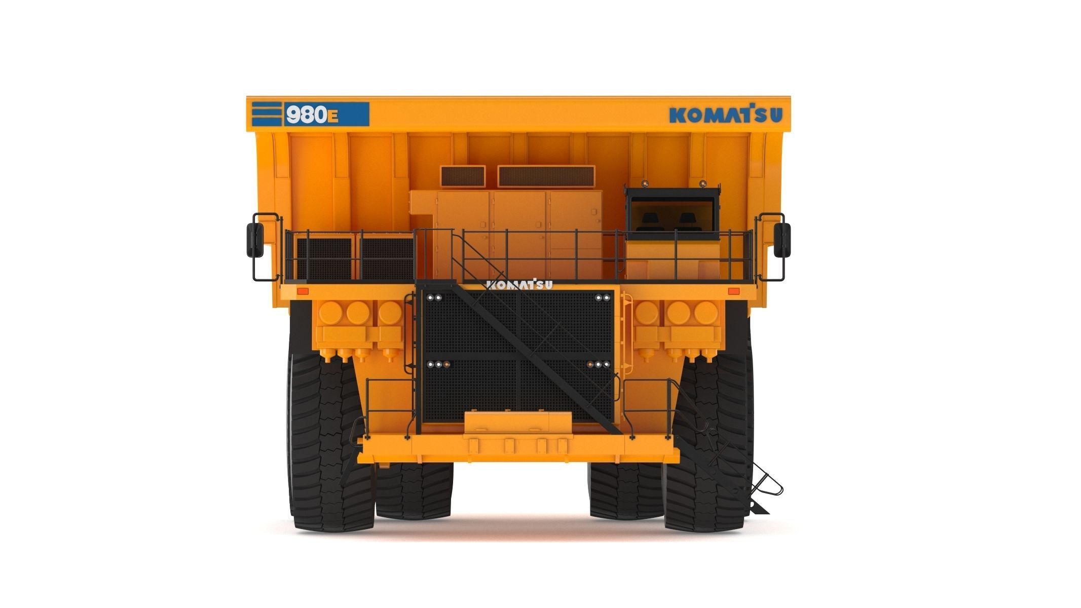 Komatsu 980E-4 3D model | CGTrader
