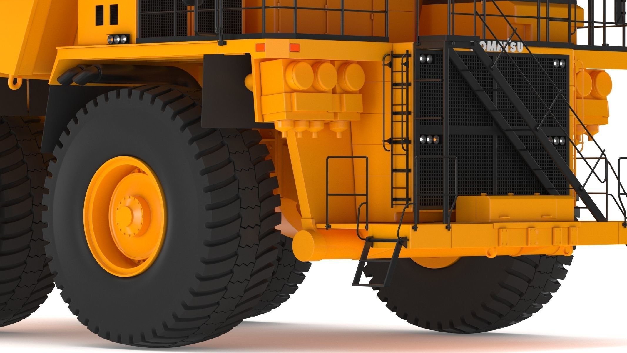 Komatsu 980E-4 3D model | CGTrader