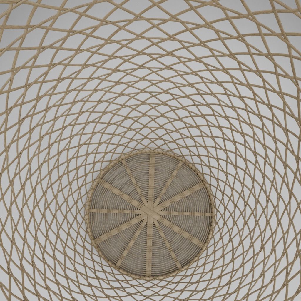 Woven Basket 8 with PBR texture 3D model | CGTrader