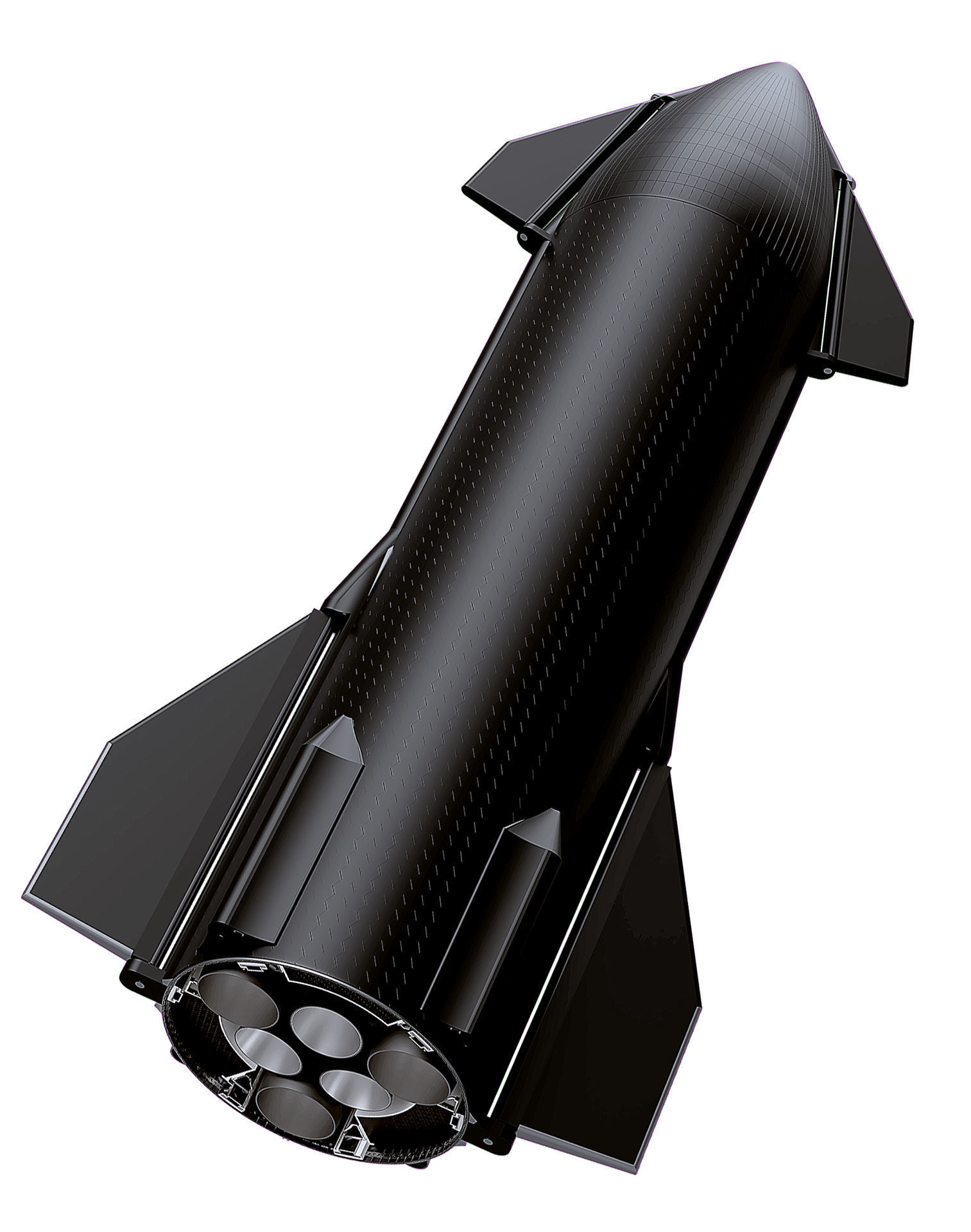 SpaceX Starship 3D model | CGTrader