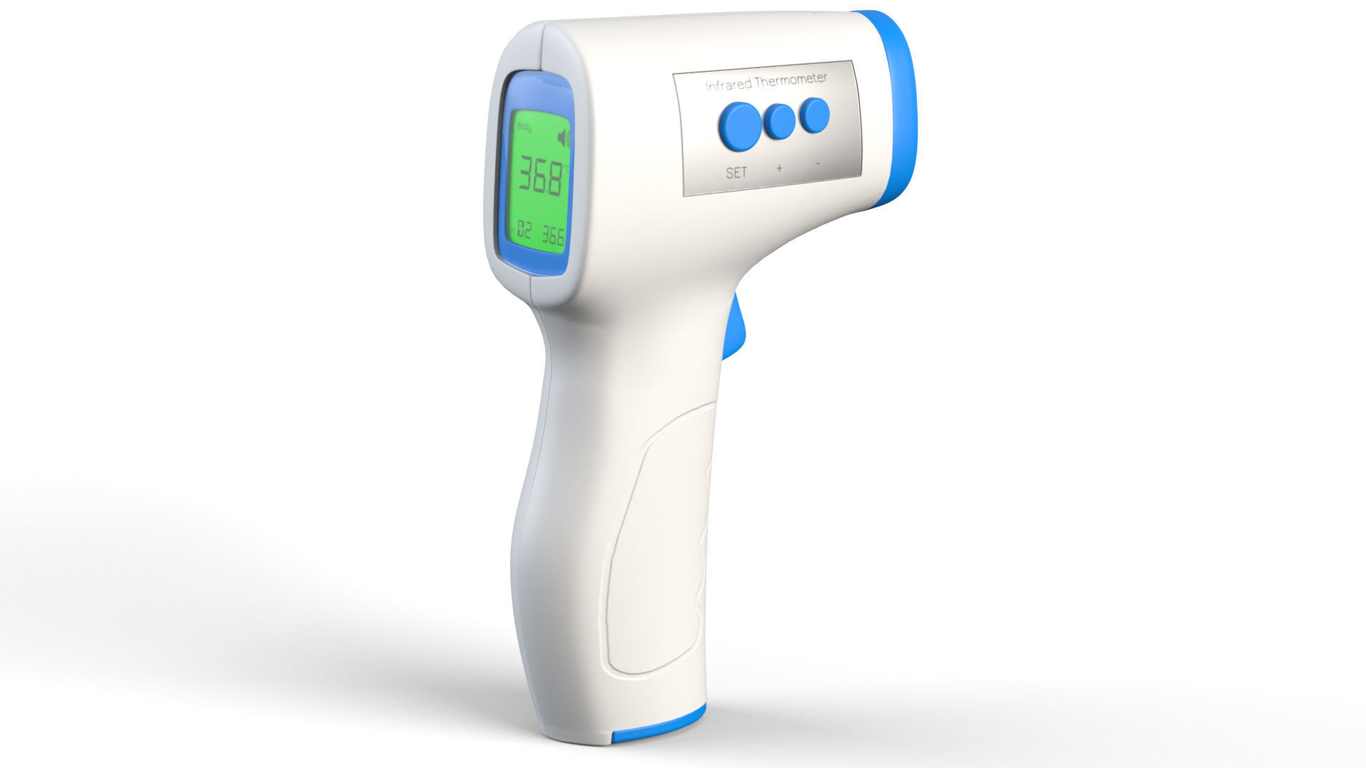 Infrared thermometer 3D model 3D model | CGTrader