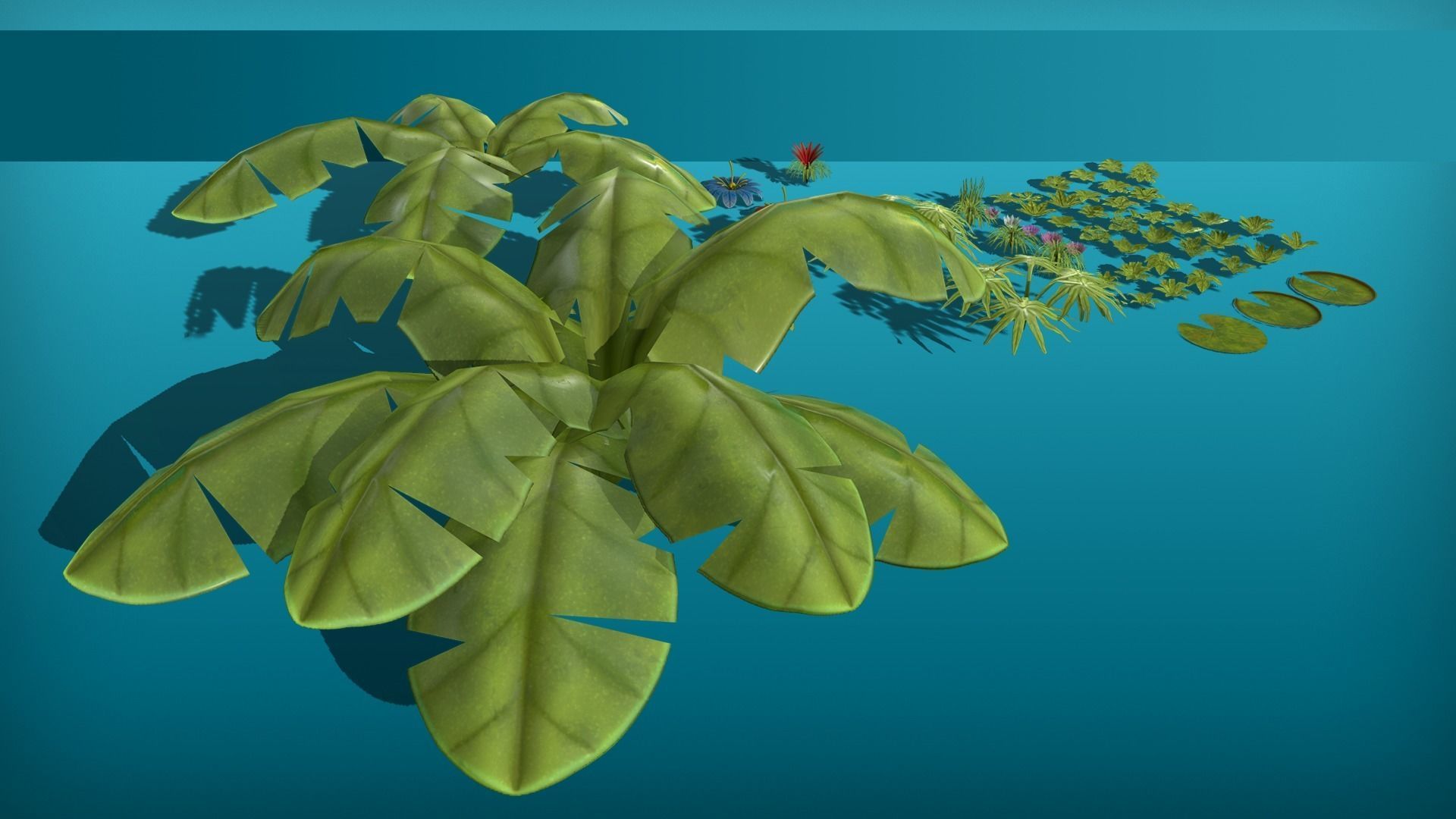 3D model Vegetation and plants Colection pack VR / AR / low-poly | CGTrader